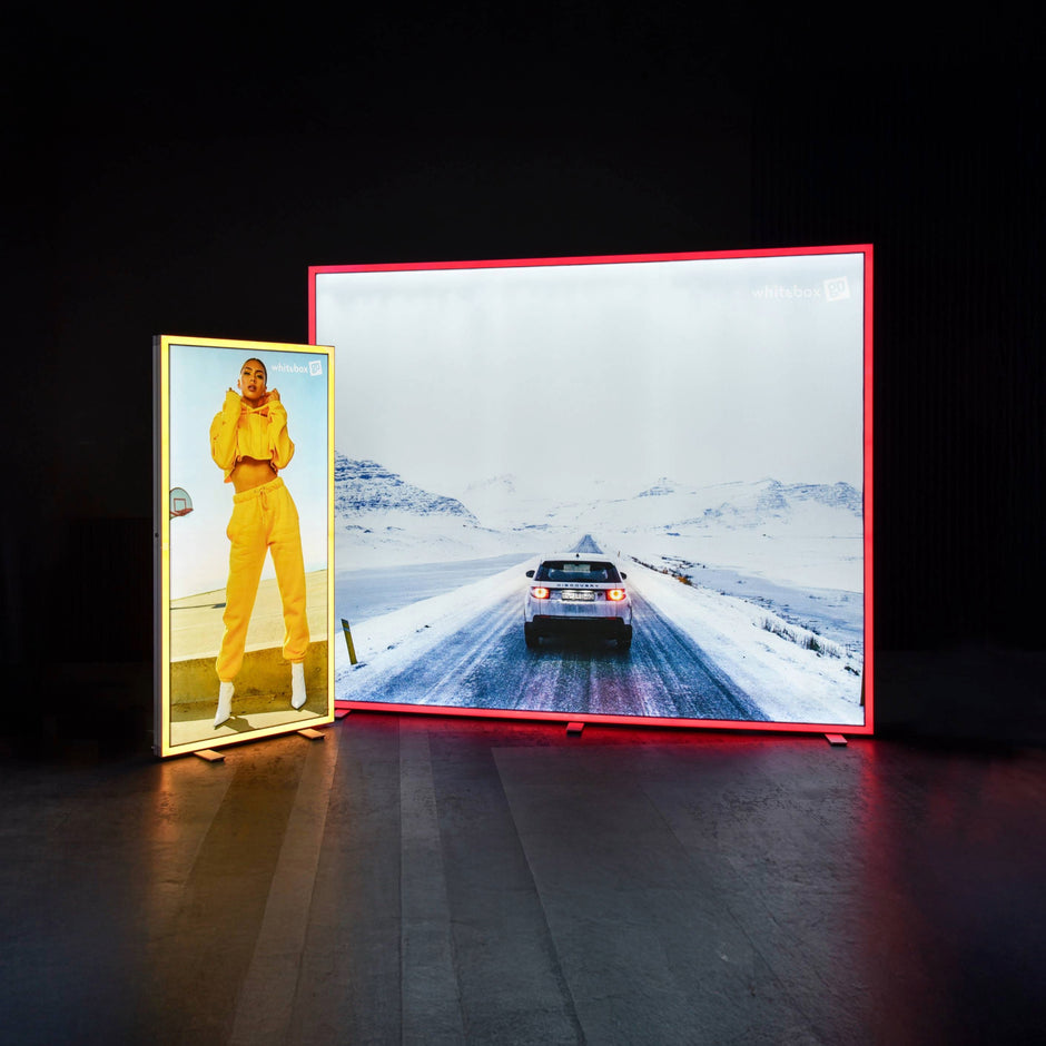LED Lightbox Display Systems for Trade Shows & Retail | WhiteboxGo