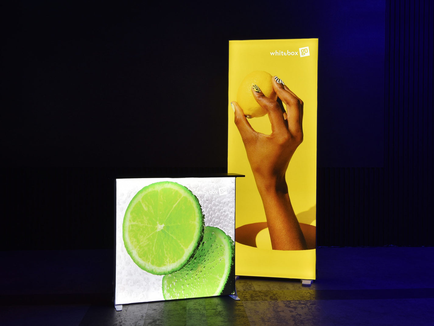 Lightbox Display Stands for Portable Displays - Bright, Lightweight ...